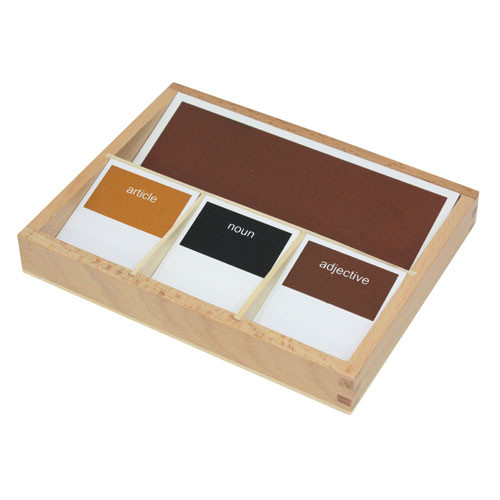 Grammar Boxes Montessori Language materials | Thinkamajigs