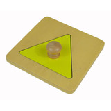 Triangle Inset Puzzle Montessori toys | Thinkamajigs
