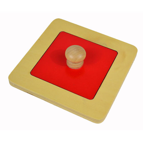 Rectangular Inset Puzzle Montessori toys | Thinkamajigs