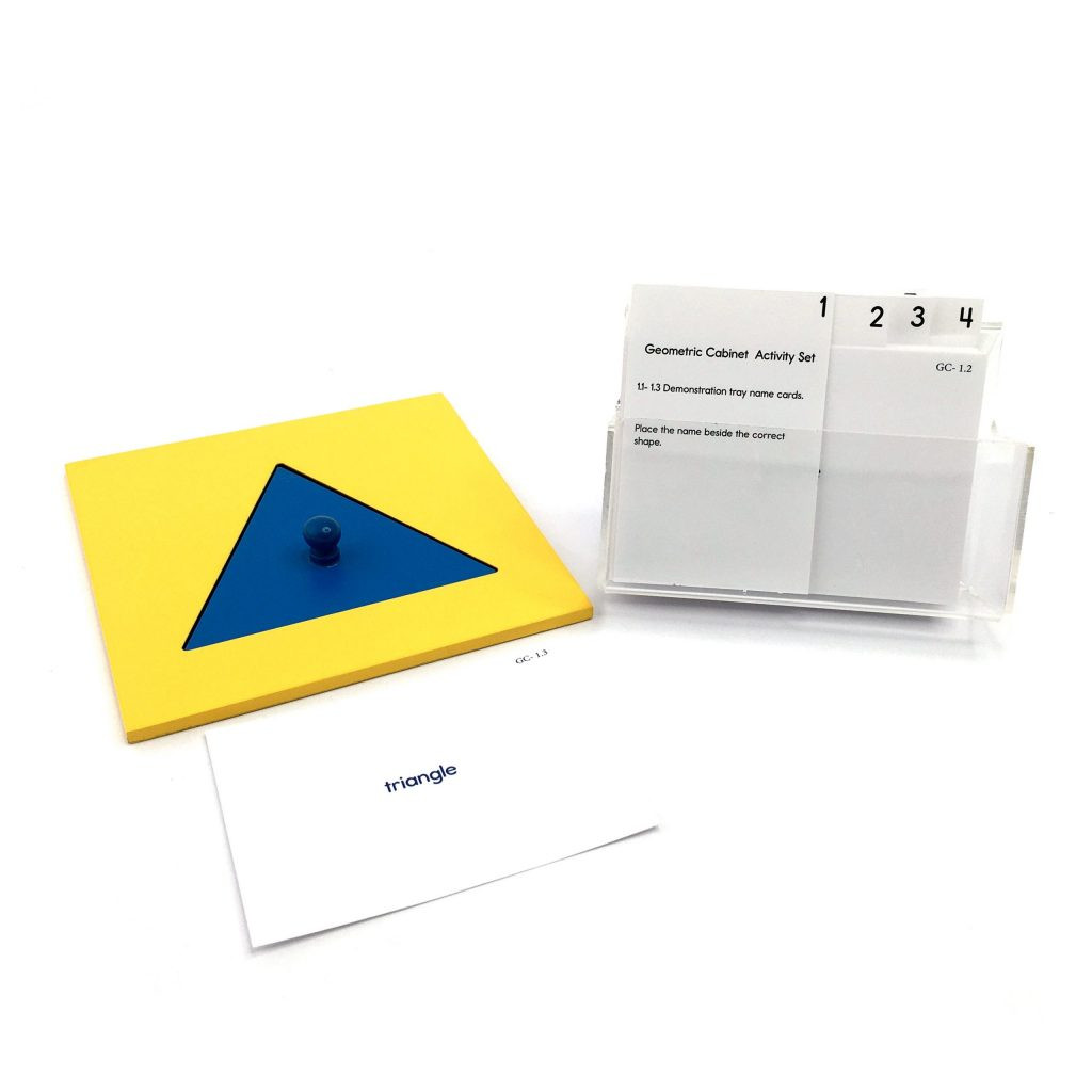 Geometry Cabinet Montessori materials | Thinkamajigs