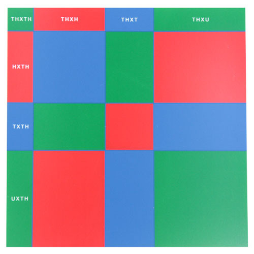 Square Root Patterns Montessori materials | Thinkamajigs