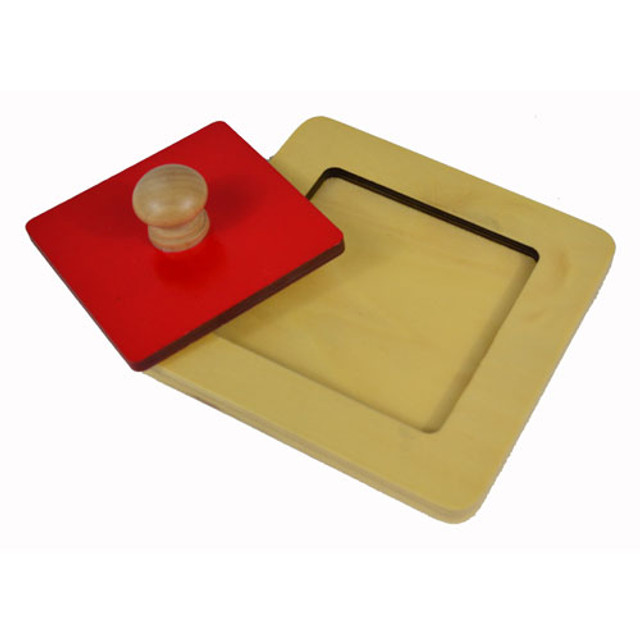 Rectangular Inset Puzzle Montessori toys | Thinkamajigs