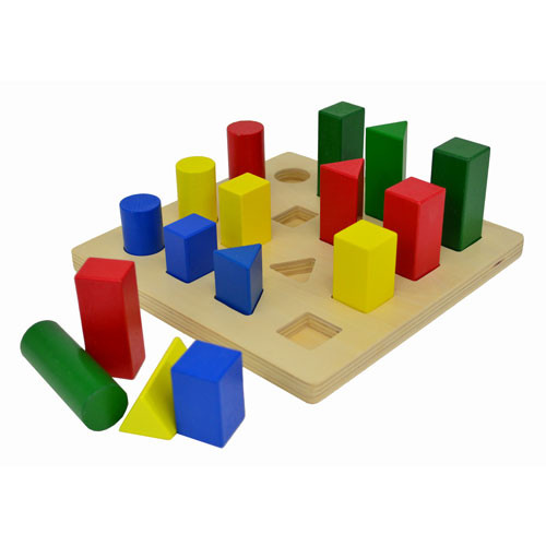 Geometry Cabinet Montessori materials | Thinkamajigs