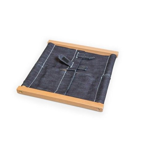 Velcro Dressing Frame Montessori materials | Thinkamajigs