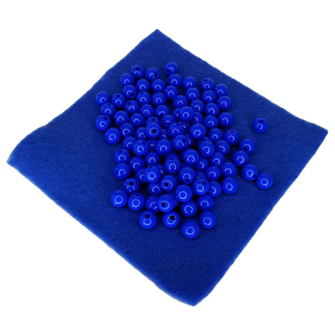 100 Blue Bead Units educational toy | Thinkamajigs