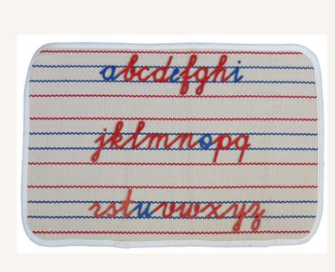 Large Movable Alphabet Mat for kids | Thinkamajigs