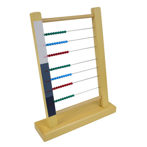 Large Bead Frame Montessori materials | Thinkamajigs