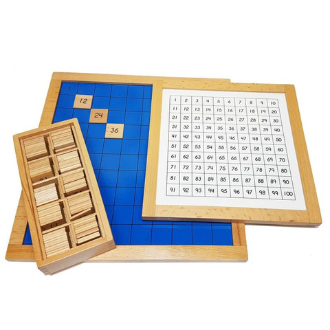 Hundred Board Montessori materials | Thinkamajigs