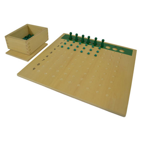 Unit Division Board Montessori materials | Thinkamajigs