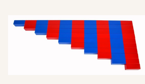 Mini Number Rods Montessori toys | Thinkamajigs