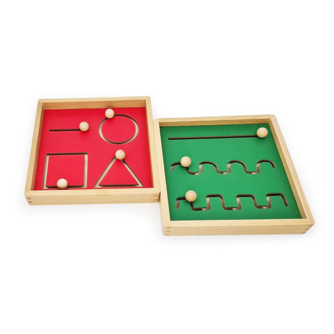 Shape Tracker educational toy for infants and toddlers