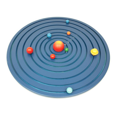 Solar System Orbit Board Montessori material | Thinkamajigs