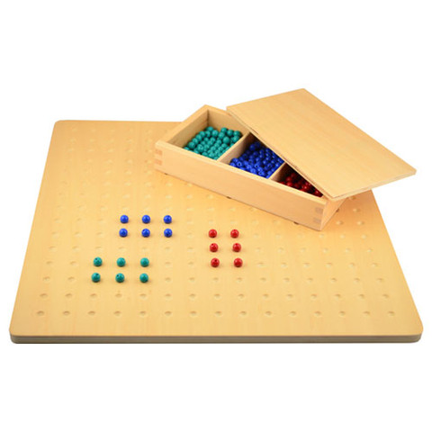 Small Square Root Board math material | Thinkamajigs