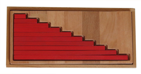 MINI RED RODS IN WOODEN BOX