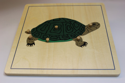 Turtle Puzzle-WOOD