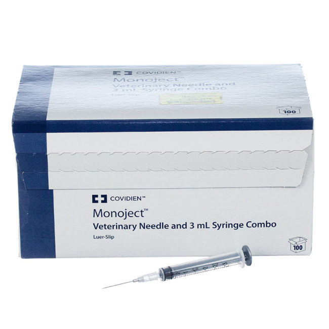 3cc MonoJect™ Syringes with 22 gauge Needles - Creative Science LLC