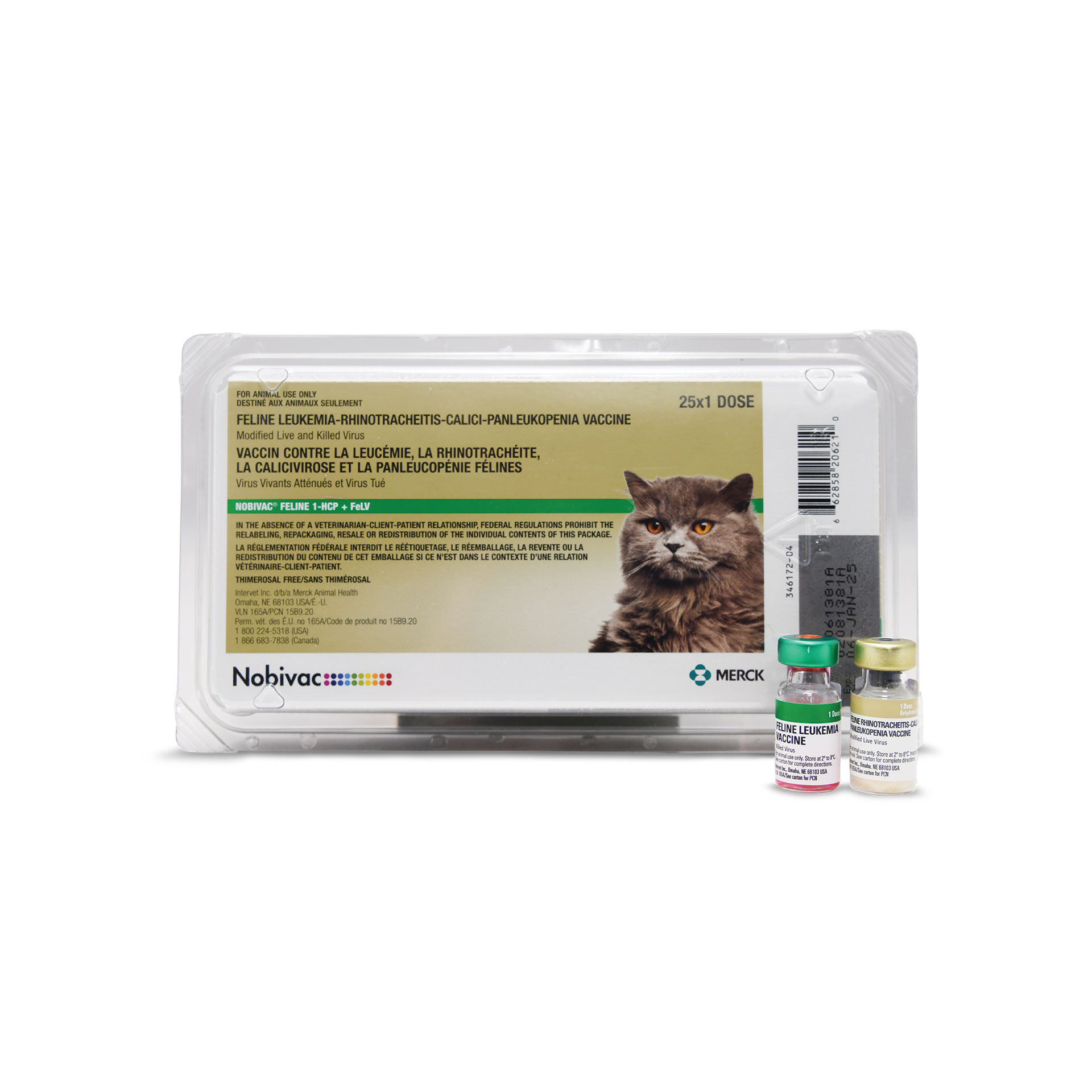 Nobivac® Feline 1-HCP + FeLv - Revival Animal Health