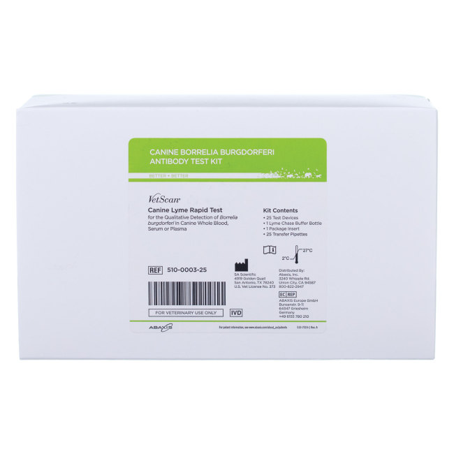 Abaxis VetScan® Lyme Rapid Test Kit - Revival Animal Health