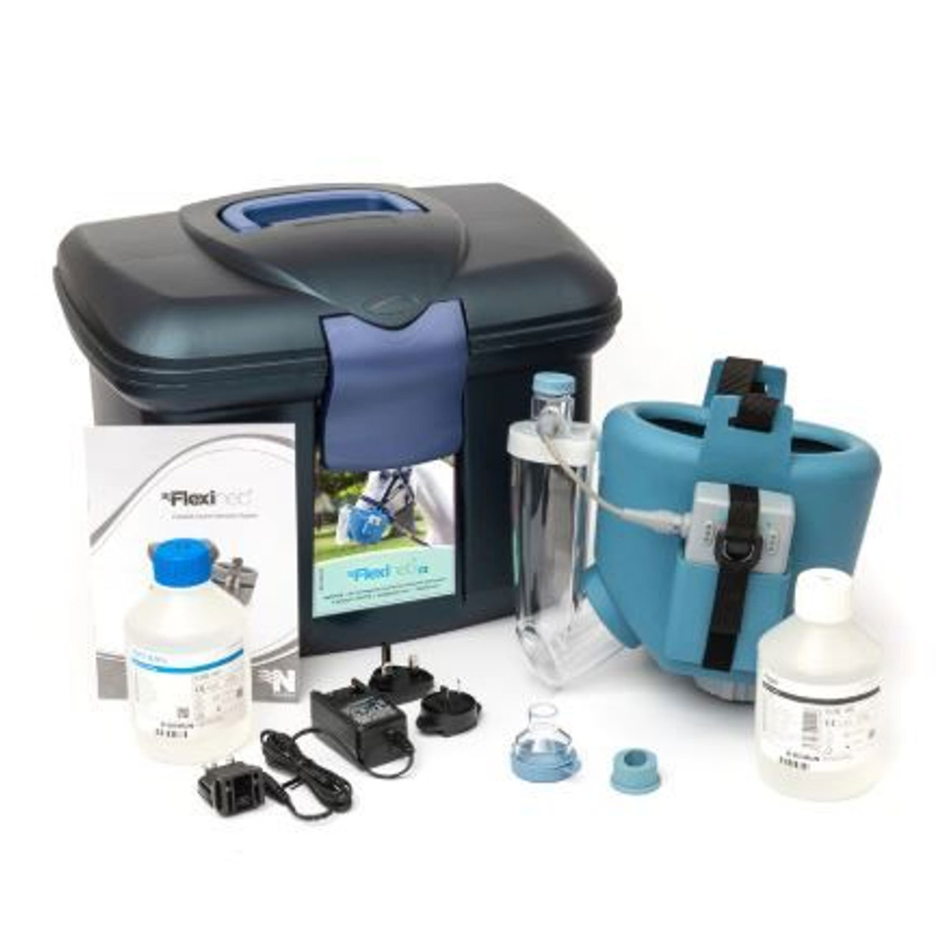 Flexineb E3 Portable Equine Nebulizer Complete System with 2 Standard ...