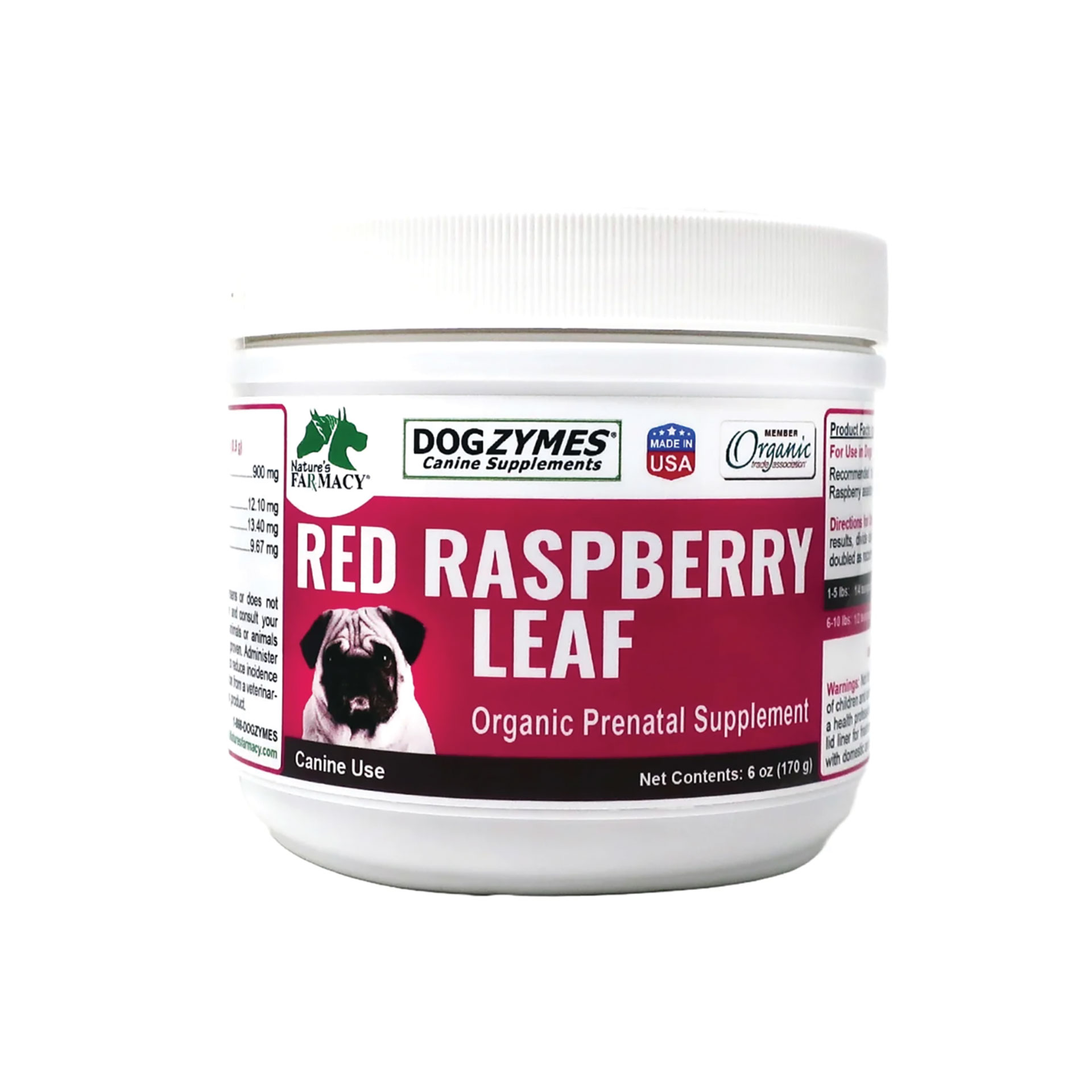 Organic Red Raspberry Leaf Powder | Revival Animal Health