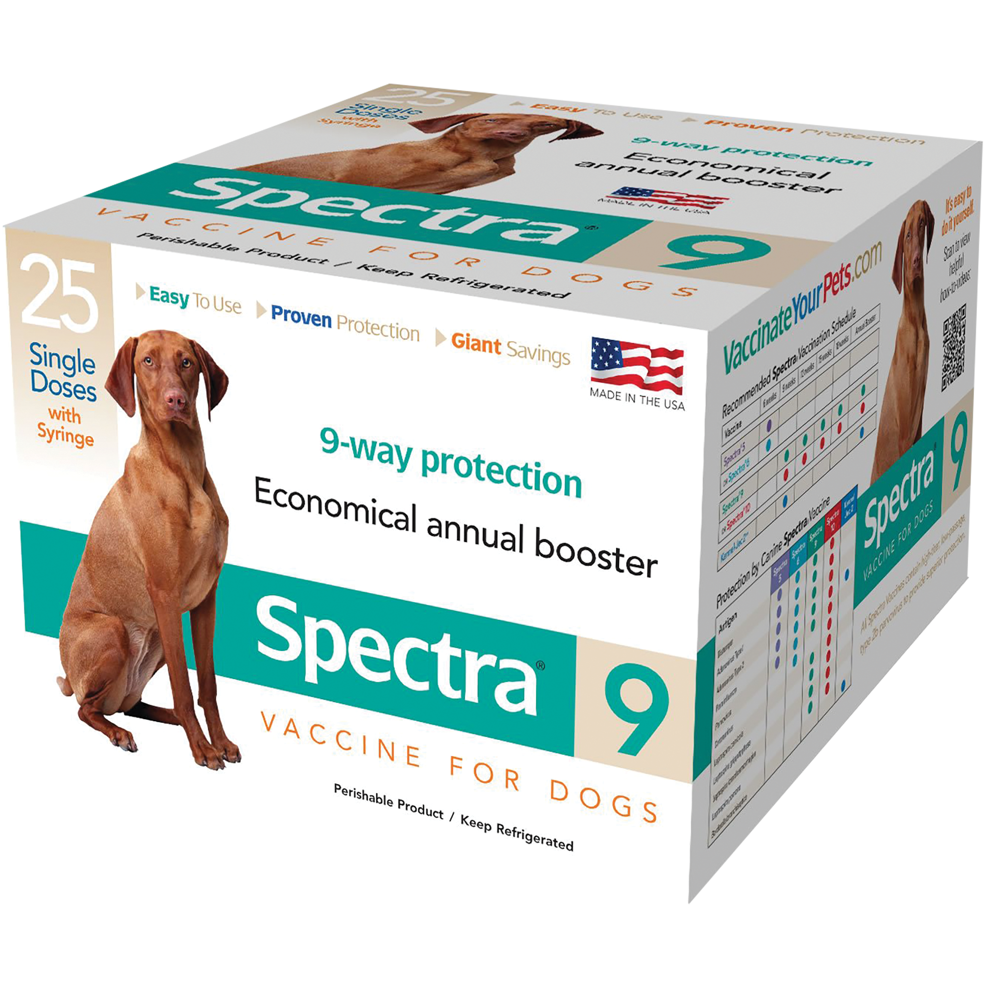 Canine Spectra 9 Dog Vaccine | Revival Animal Health