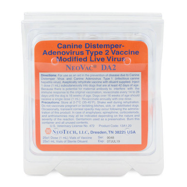 Revival Animal Health - NeoVac DA2, 25x1 dose