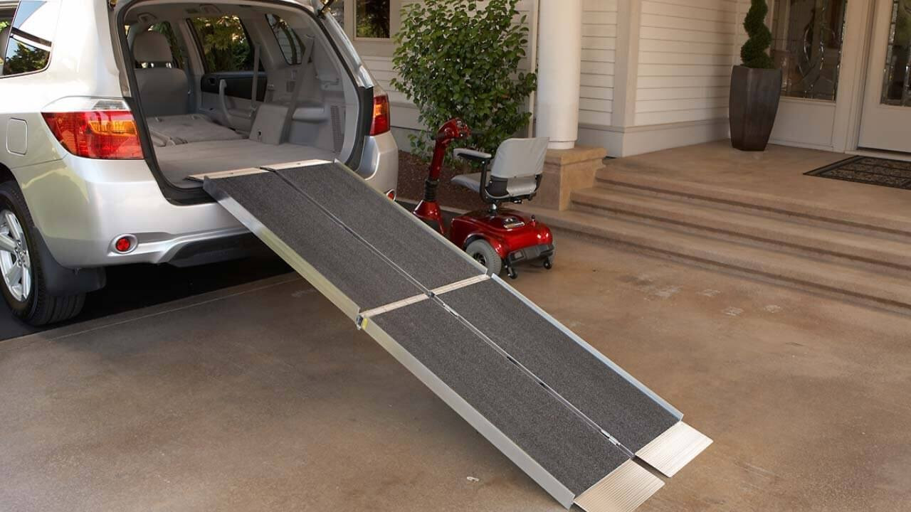Trifold Aluminum Ramp | 5, 6, 7, 8 or 10' Lengths