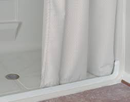 Curbless Shower Water Retaining System | 4' Shower