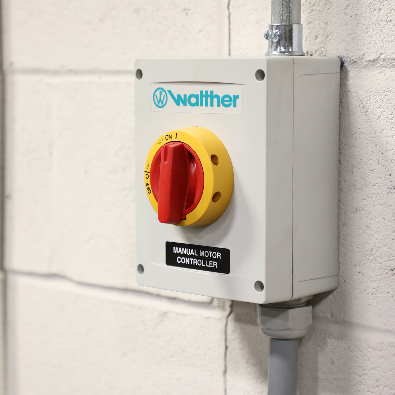 Walther Electric KEM380UL Y/R Enclosed Motor Disconnect Switch 3 Pole ...