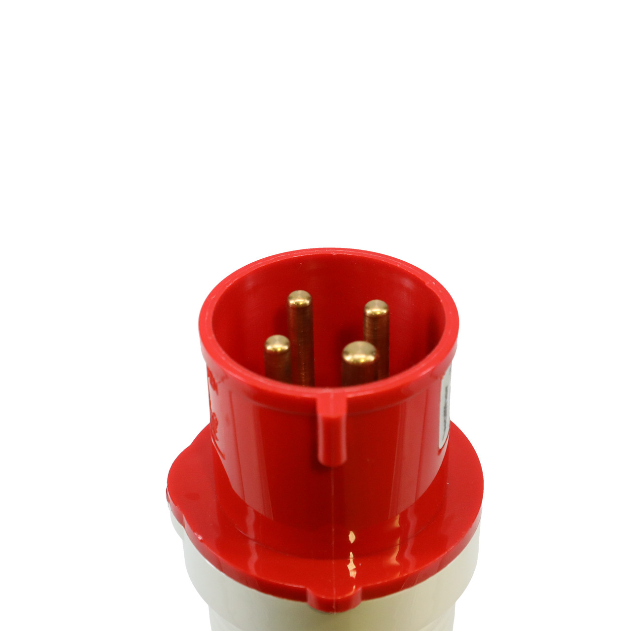 Walther Electric 230419 Pin and Sleeve Plug 30A 4 Wire 3ø 480 VAC 7Hr ...