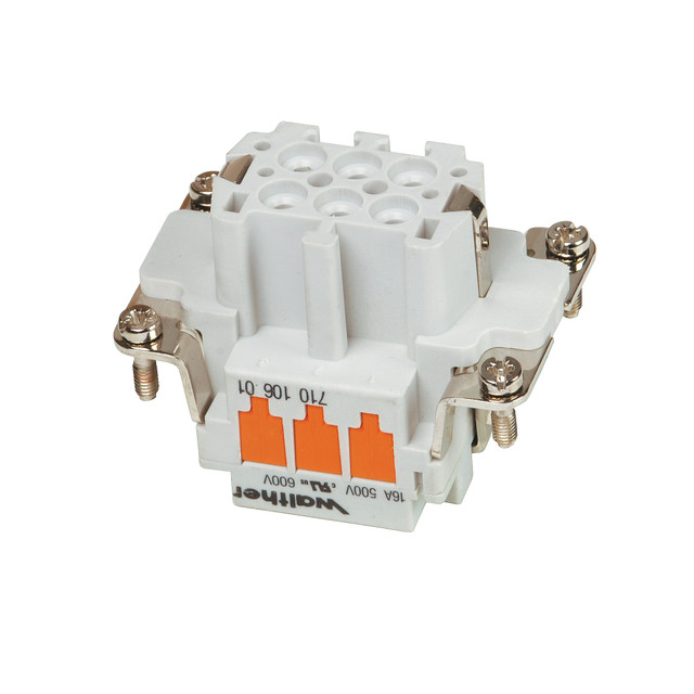 710-106-01 PROCON B Series IDC Terminal Insert - 6 Pin +GND 16A 500 VAC
