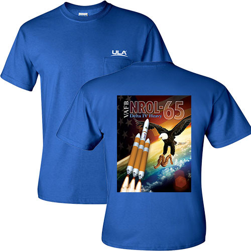NROL-65 Men's Pocket T-shirt - United Launch Alliance