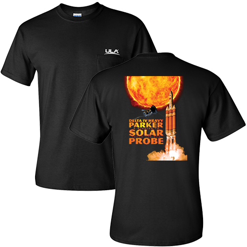 Parker Solar Probe Men's Pocket T-Shirt - United Launch Alliance