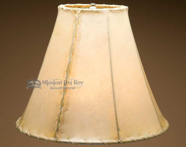 Southwestern Rawhide Lamp Shade 16" - Mission Del Rey Southwest LLC
