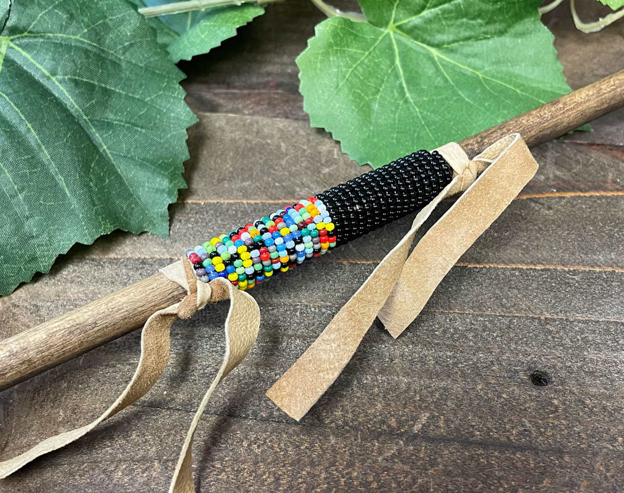 Beaded Decorative Indian Arrow 31" -Two Tone (arrow-3) - Mission Del ...