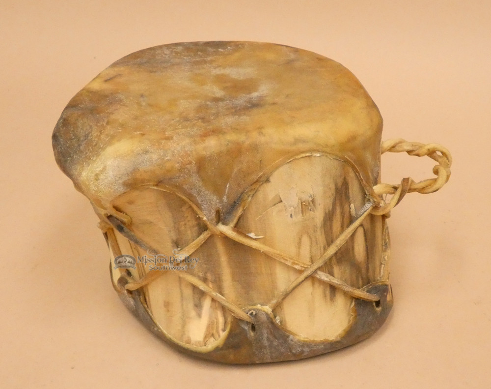 Southwest Style Log Drum 7x5" - Hand Drum (pd9) - Mission Del Rey ...