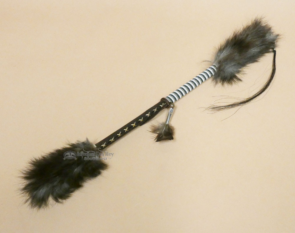Native American Navajo Talking Stick 17" (TS9) - Mission Del Rey Southwest