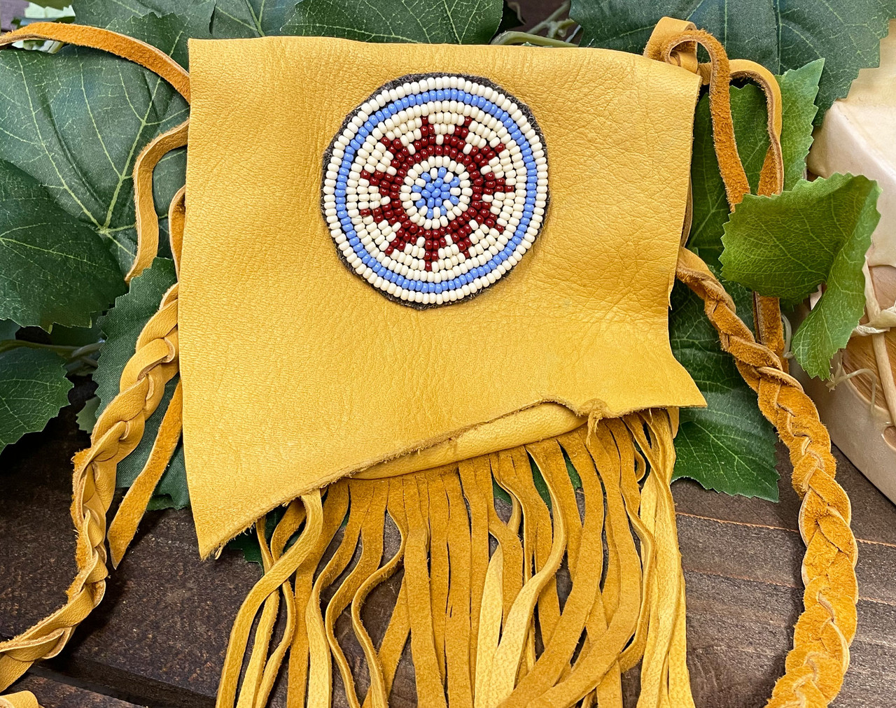 Native American Navajo Medicine Pouch 5" (72nabag2) - Mission Del Rey ...