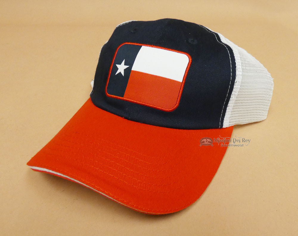 Texas Flag Baseball Cap (152bc5001040) - Mission Del Rey Southwest