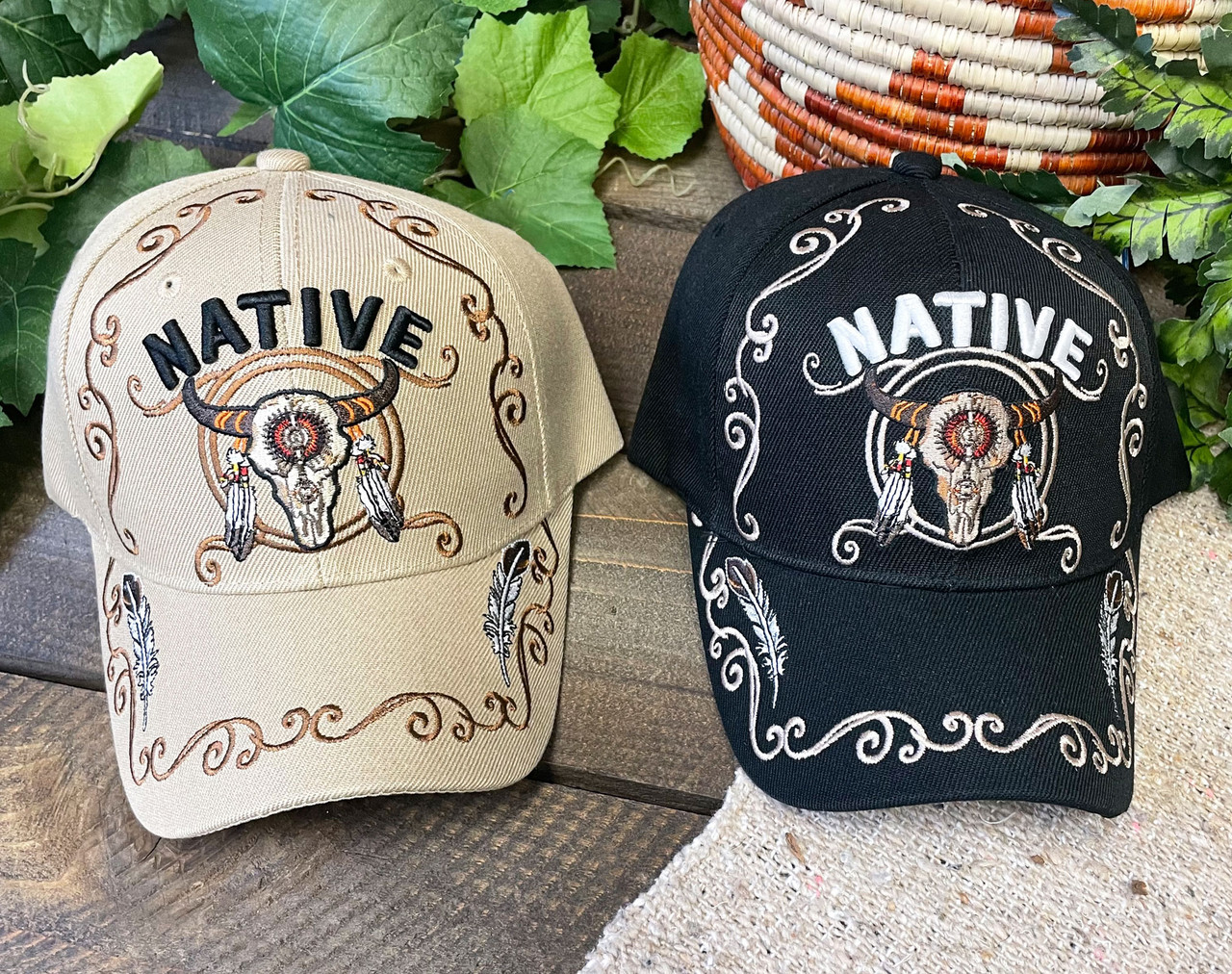 Assorted "Native" Style Baseball Cap (10bc5) - Mission Del Rey Southwest