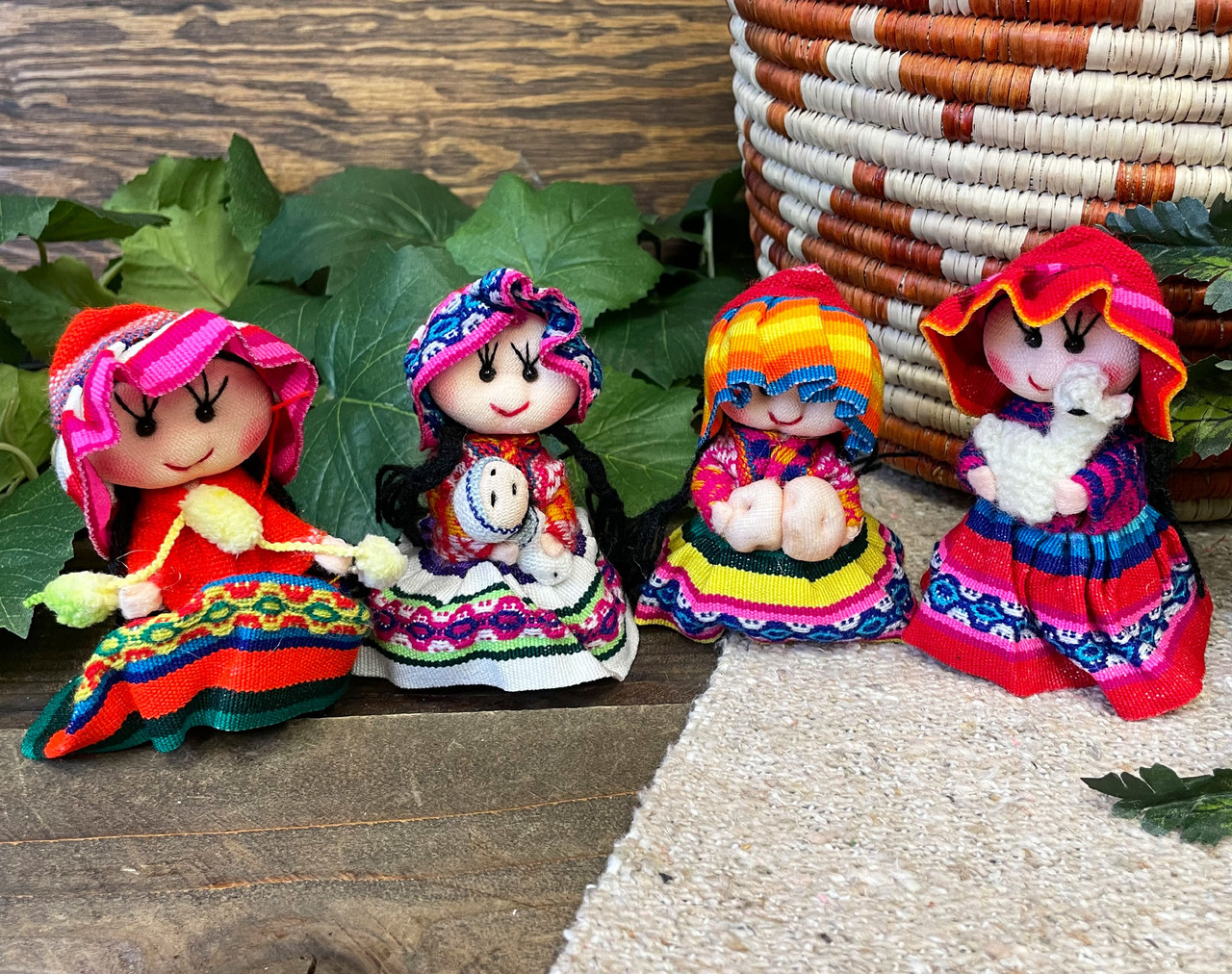 Assorted Handcrafted Peruvian Doll 4" (61indidoll) - Mission Del Rey ...