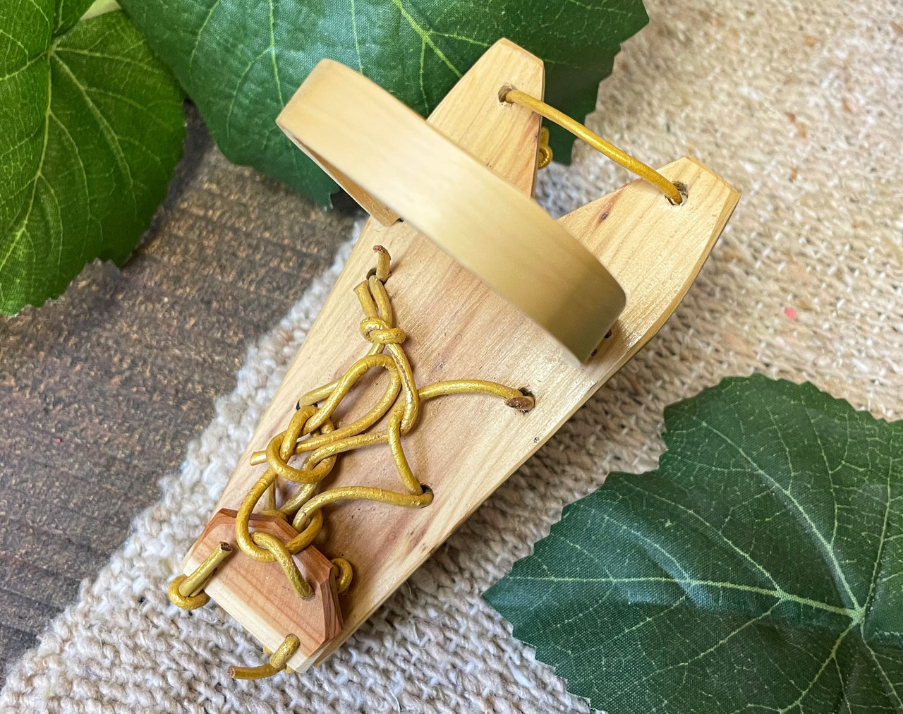 Navajo Indian Mini Cedar Cradle Board 4.25" (3bc630) - Mission Del Rey ...