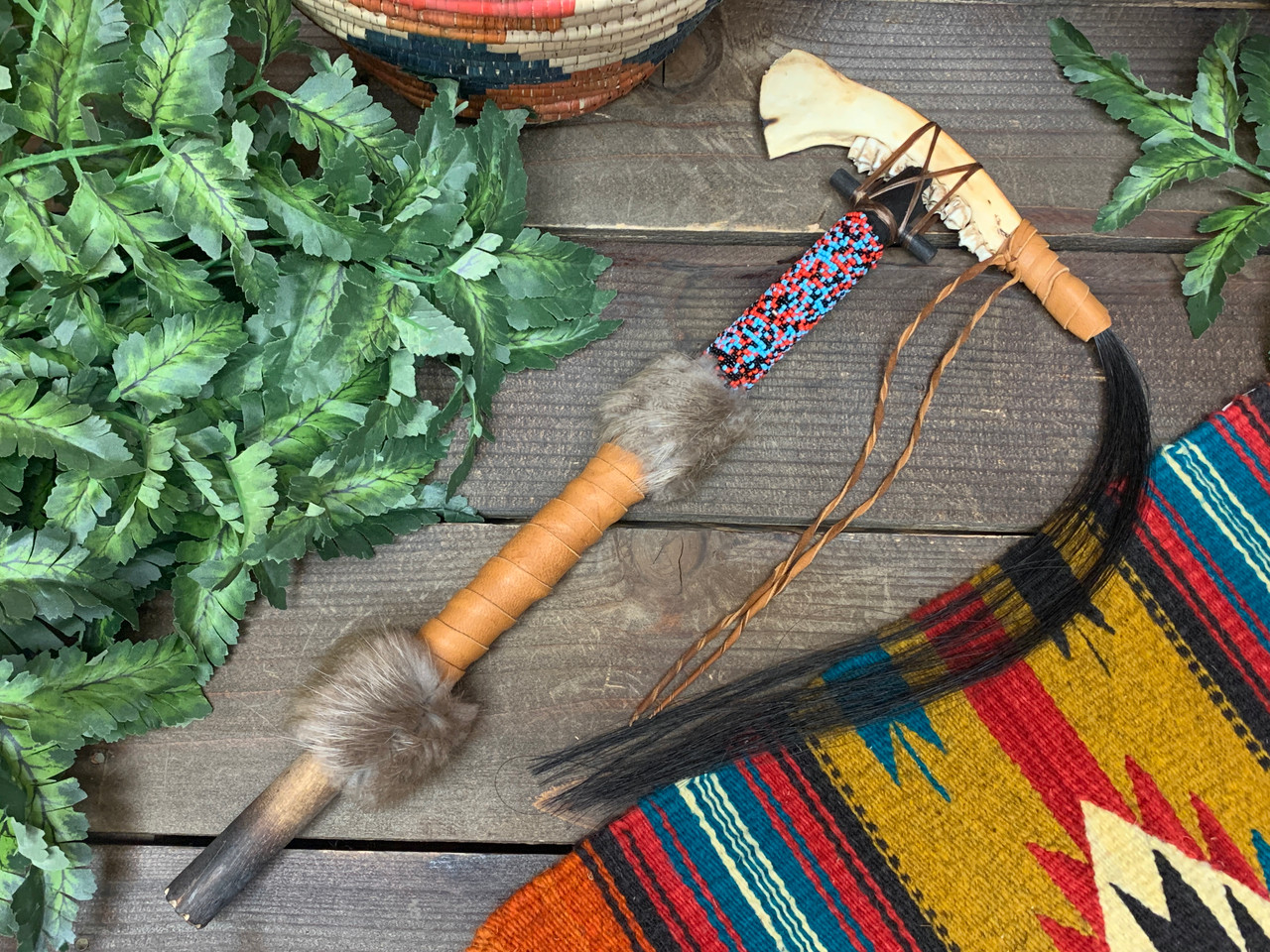 Deer Jawbone Tomahawk 19" -Creek (29bc40) - Mission Del Rey Southwest