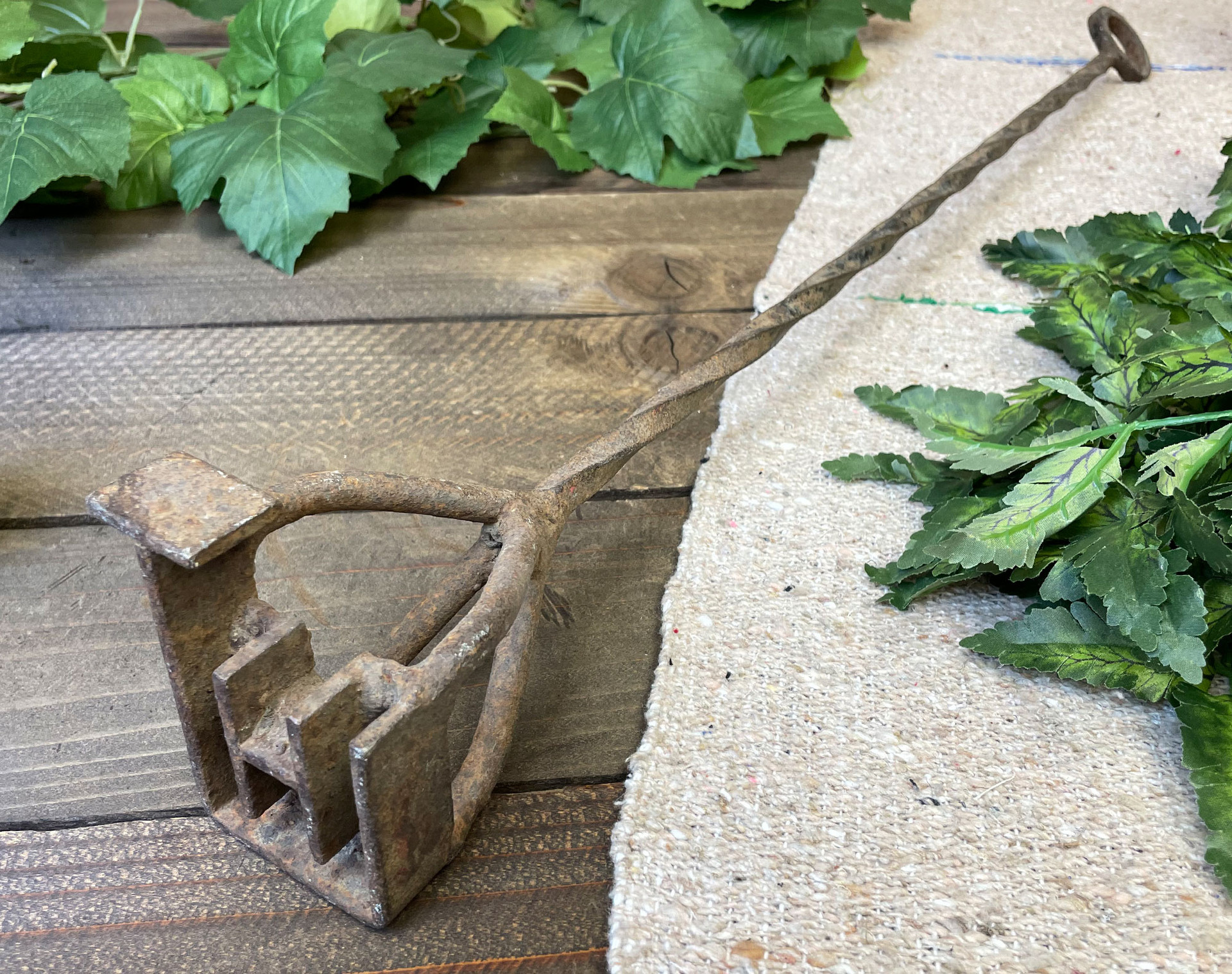 Rustic Western Hand Forged Branding Iron 18" (ma45) - Mission Del Rey ...