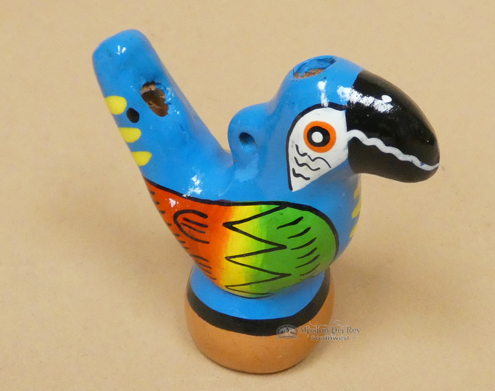 Andean Indian Clay Bird Water Whistle Flute (f96) - Mission Del Rey ...