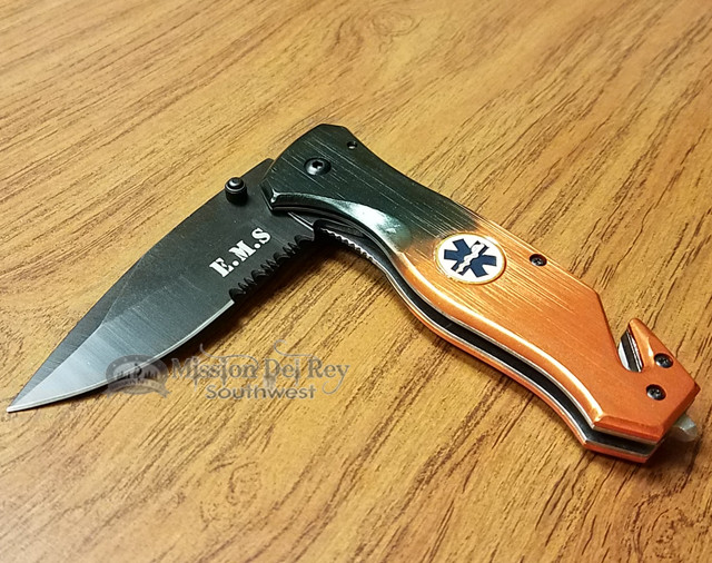 First Responder Rescue Knife -EMS - Mission Del Rey Southwest LLC