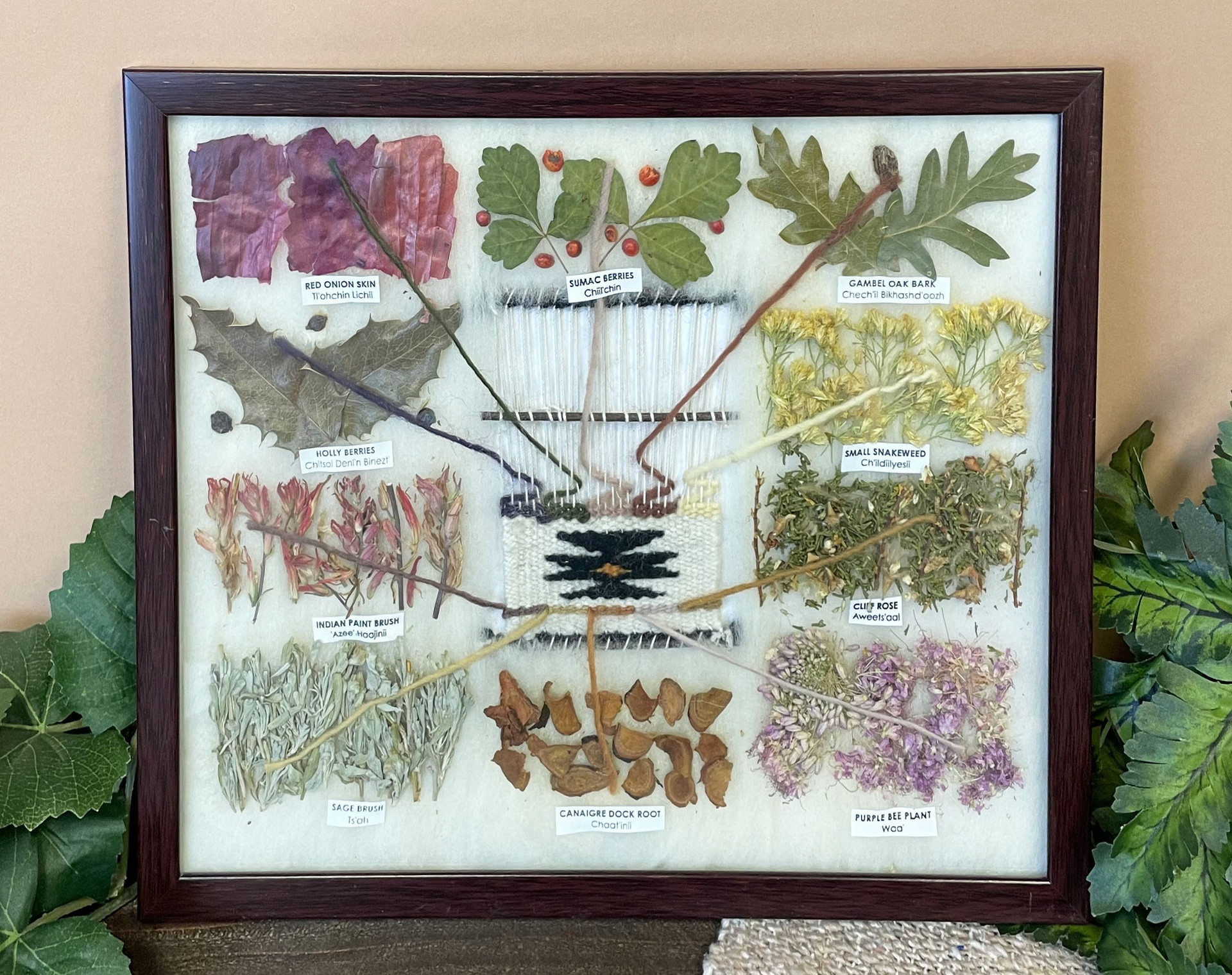 Natural Native American Dye Chart 12"10" (65bc186) - Mission Del Rey ...