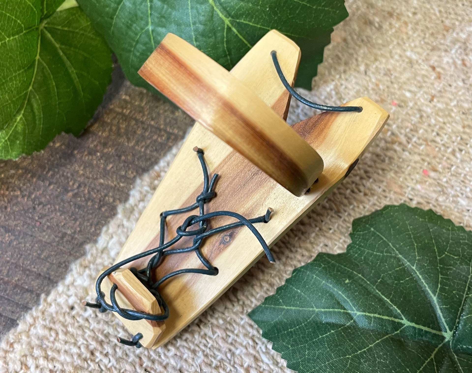 Native American Mini Cedar Cradle Board 4.25" (3bc631) - Mission Del ...