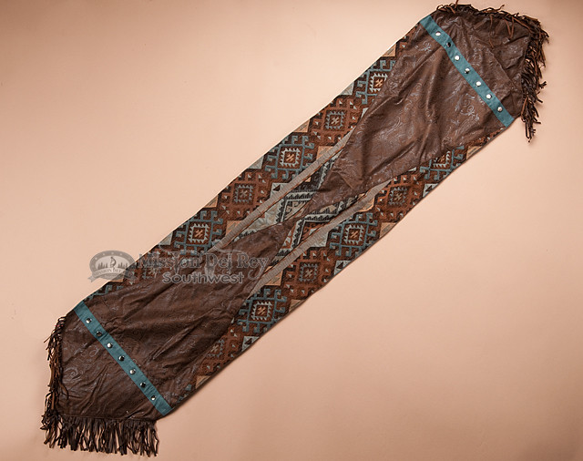 Designer Fabric Western Table Runner 16"x72" -Del Rio - Mission Del Rey ...
