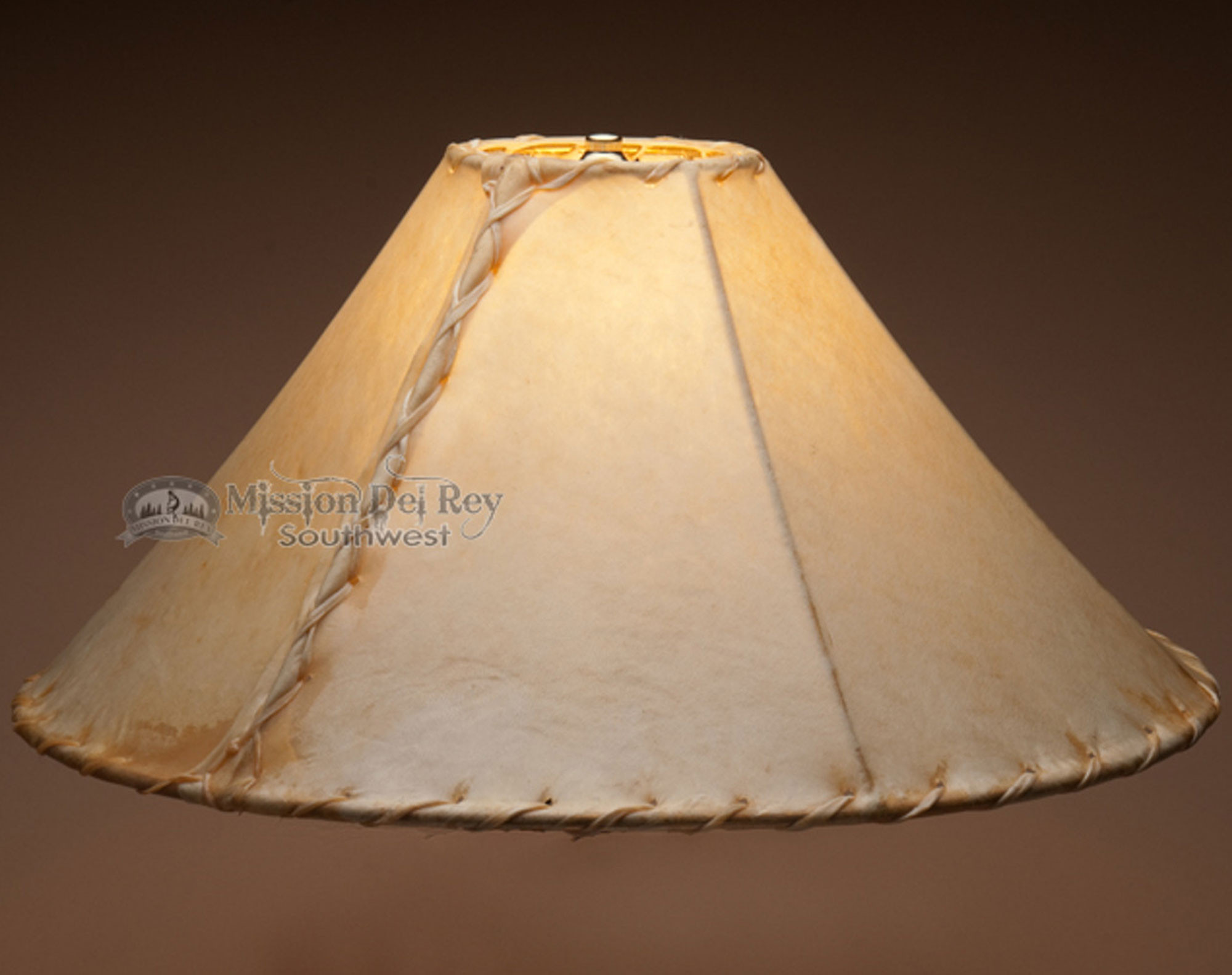 Southwestern Rawhide Lamp Shade 20" (Table or Floor) - Mission Del Rey ...